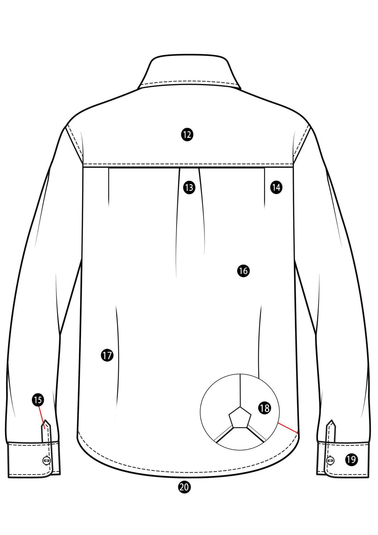 SHIRT PART NAME - HIGH COLLAR MAGAZINE